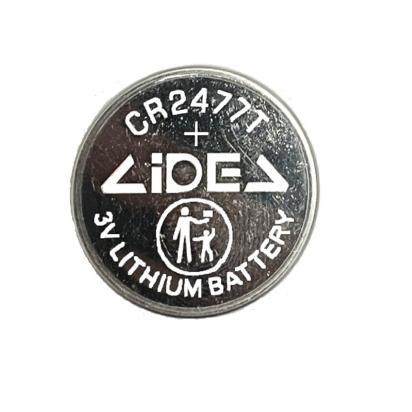 LIDEV CR2477 CR2477T 1100mAh Lithium Cell Button Industrial Battery